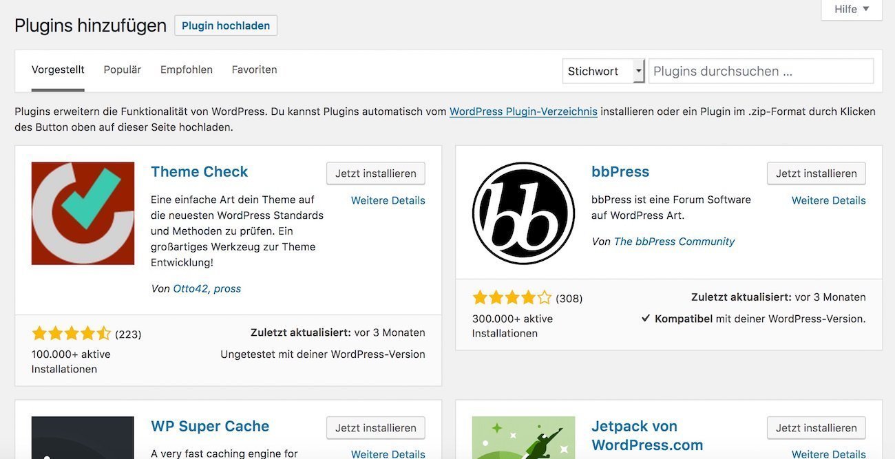 Was ist eigentlich ein WordPress Plugin? - Kreativdenker GmbH